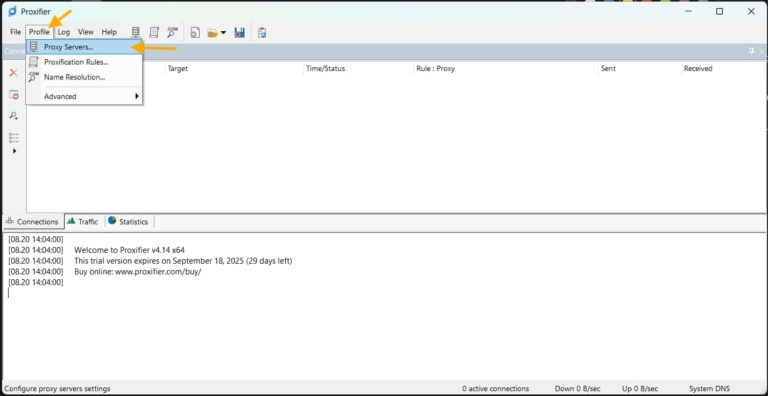 Как настроить прокси в Proxifier | MangoProxy
